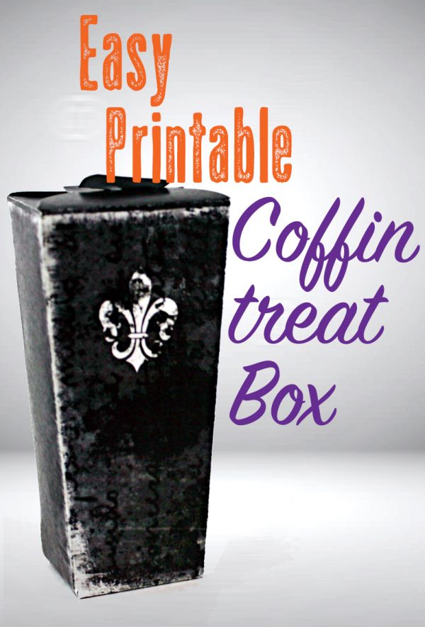 Free Printable Halloween Coffin Boxes! - Sweet Anne Designs