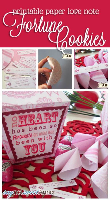 V-Day Printable Fortune Cookies & Box [Free Printable][Cutting File ...
