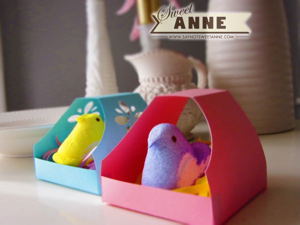 Little Peep Birdhouses! [Free Printable & Cutting File] - Sweet Anne ...