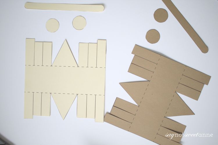 Quick and Easy Paper Basket How To - Sweet Anne Designs