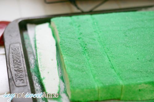 Minecraft Marshmallow Creeper Peeps Easy DIY Recipe