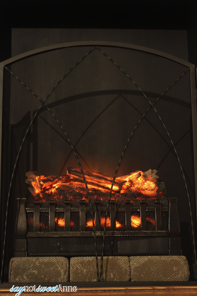 Easy DIY Fireplace - Sweet Anne Designs