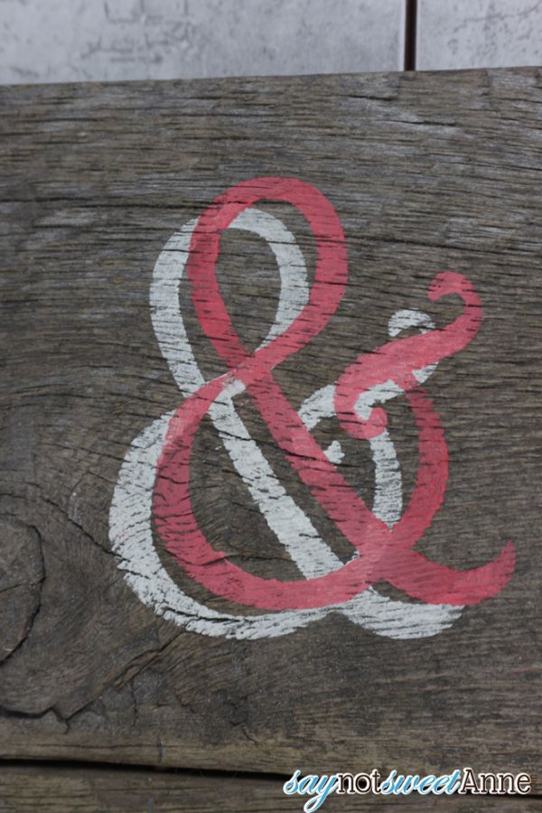 Easy DIY Rustic Home Decor Sign - Sweet Anne Designs