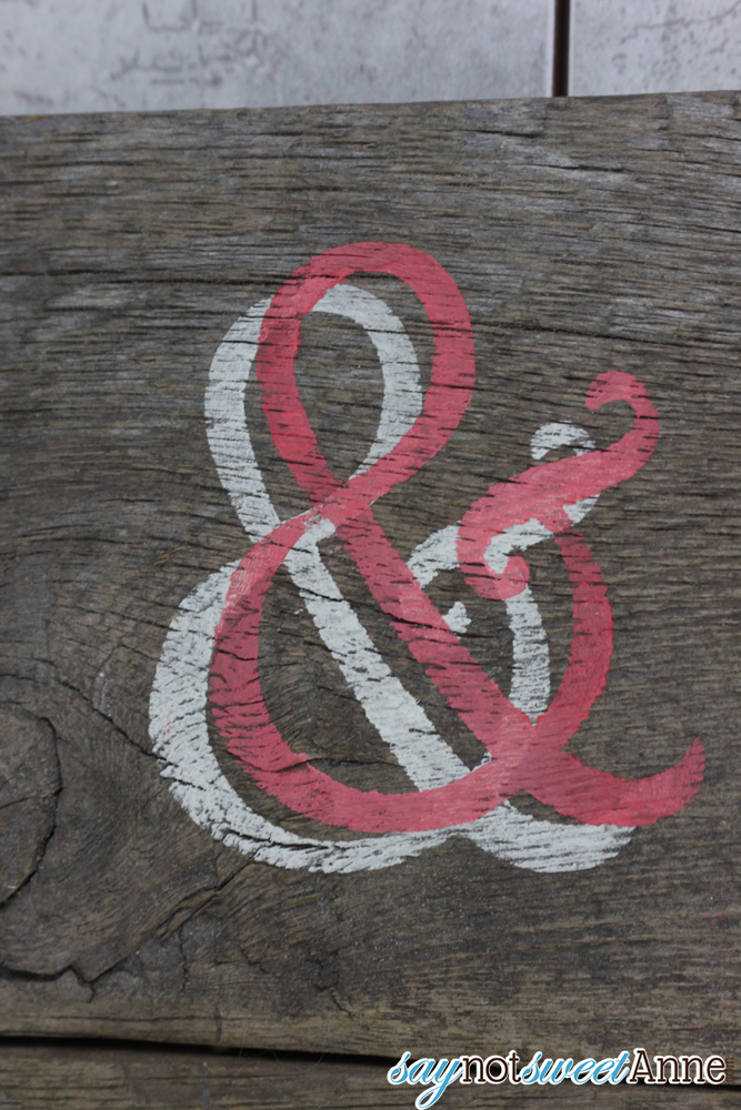 Easy DIY Rustic Home Decor Sign - Sweet Anne Designs