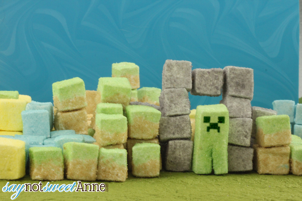 Minecraft Party World-Building Candies - Sweet Anne Designs