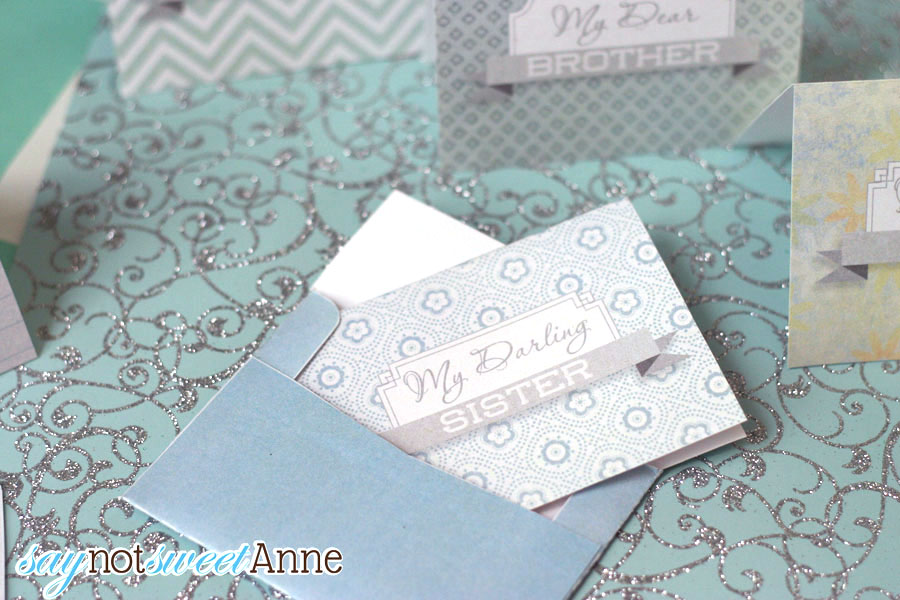 Printable Siblings Cards - Sweet Anne Designs