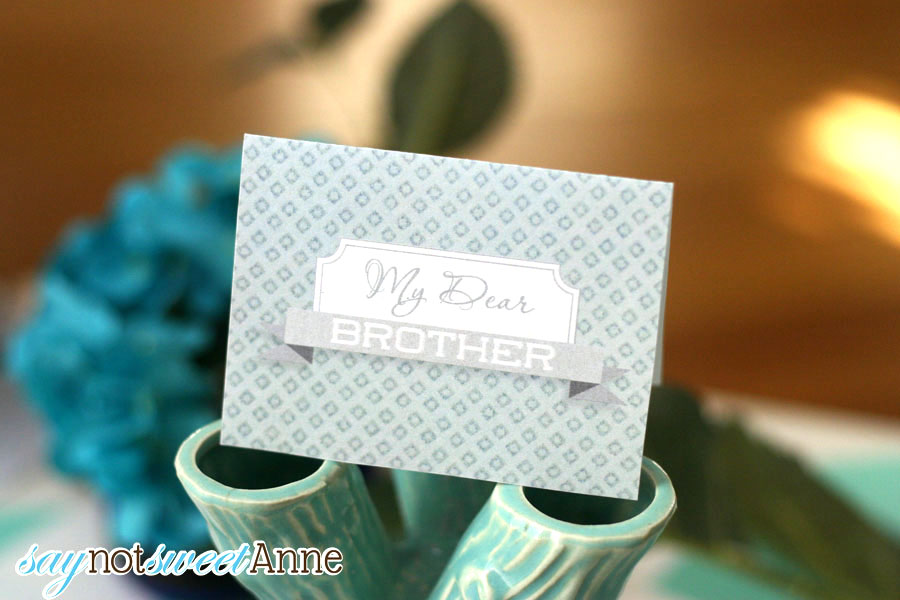 Printable Siblings Cards - Sweet Anne Designs