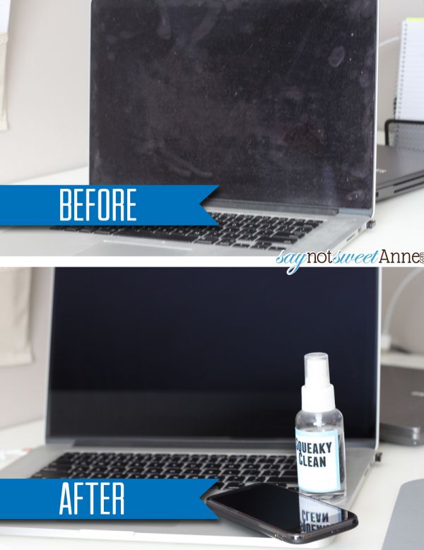 DIY Screen Cleaner - Sweet Anne Designs