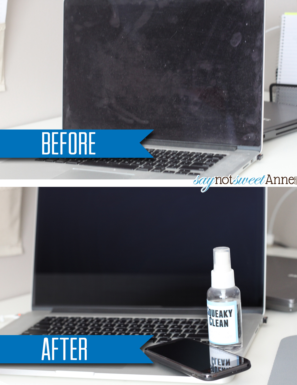 DIY Screen Cleaner - Sweet Anne Designs