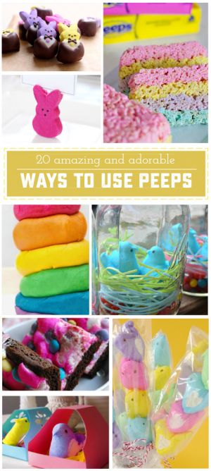 20 Amazing and Adorable Ways to Use Peeps - Sweet Anne Designs