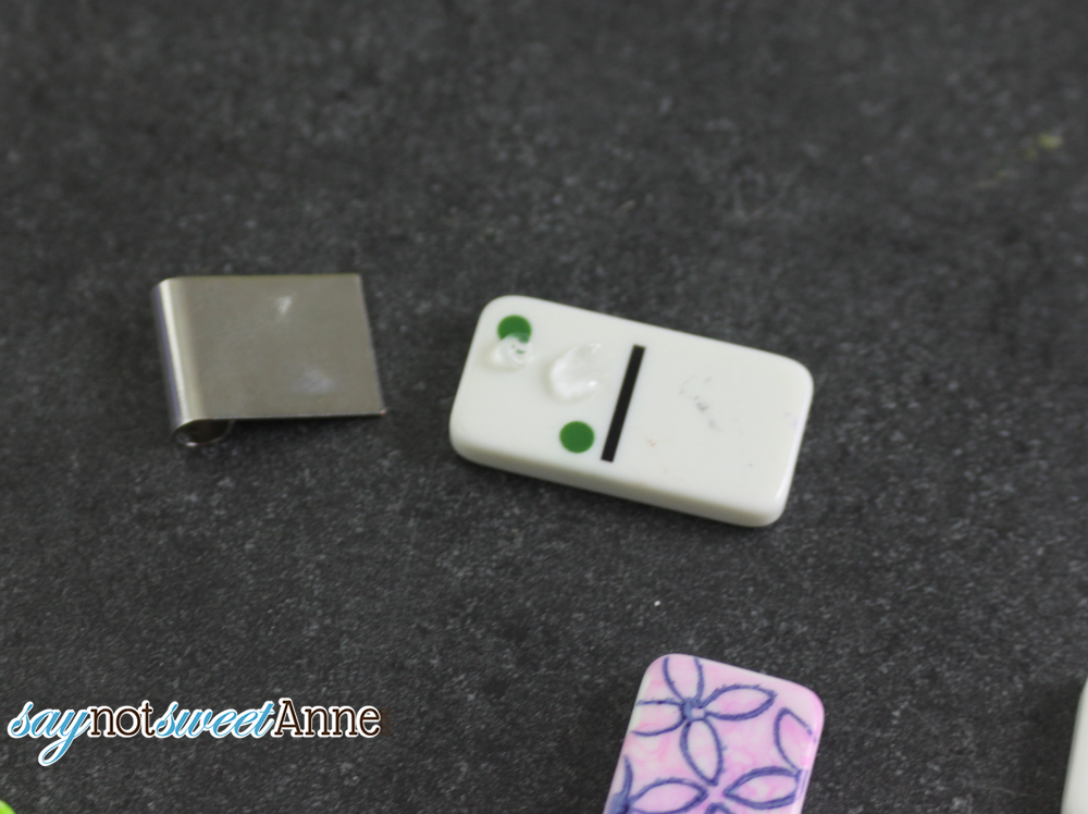 Easy DIY Domino Necklace - Sweet Anne Designs