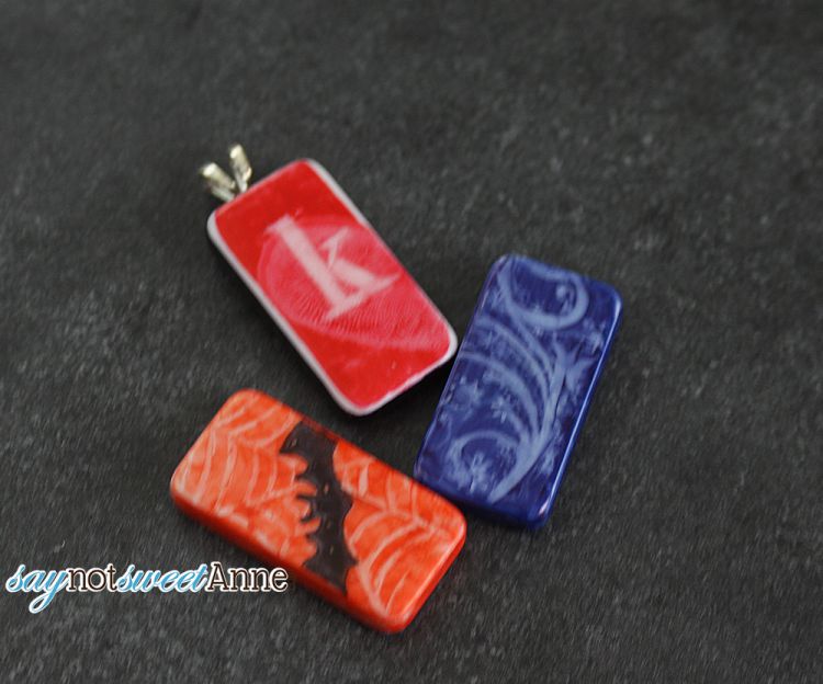 Easy DIY Domino Necklace - Sweet Anne Designs