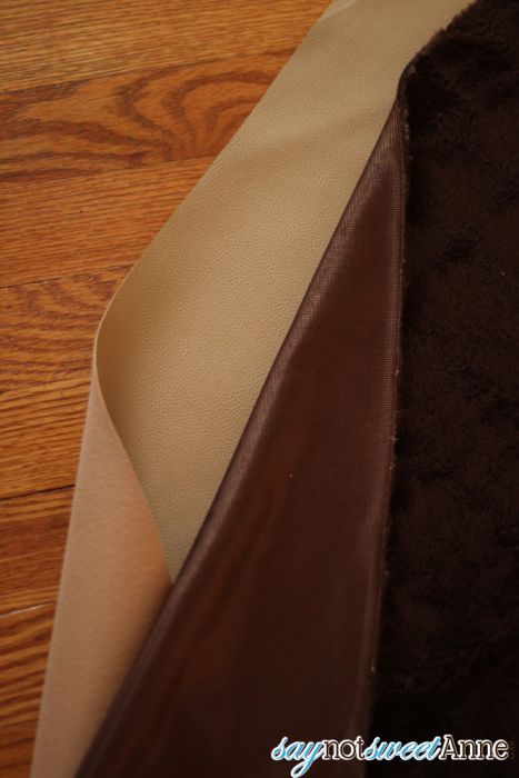 DIY Faux Animal Skin Rug - Sweet Anne Designs