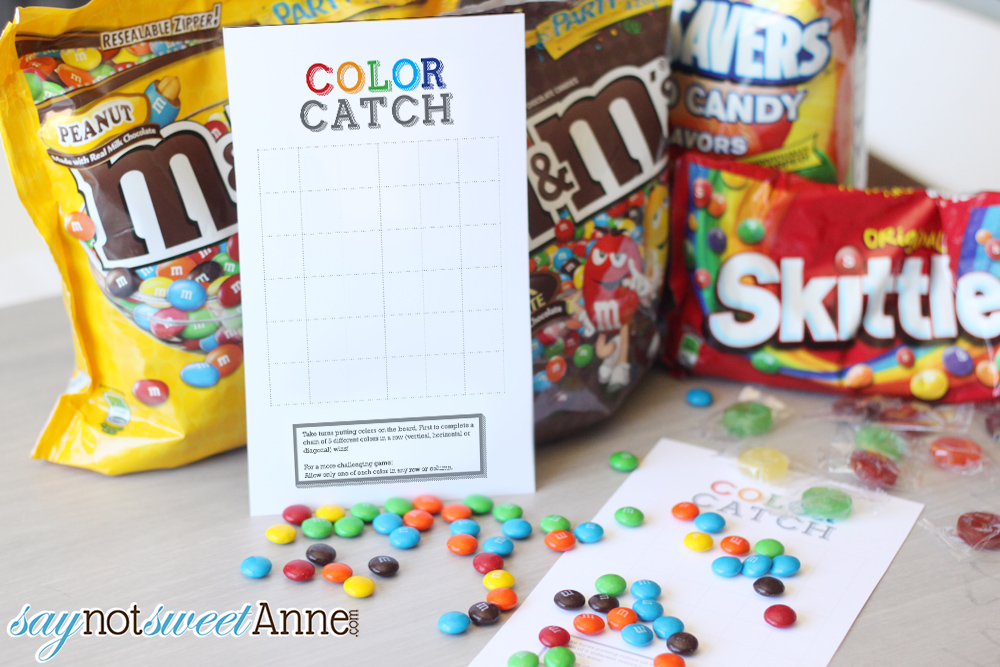 Printable Color Catch Game - Sweet Anne Designs