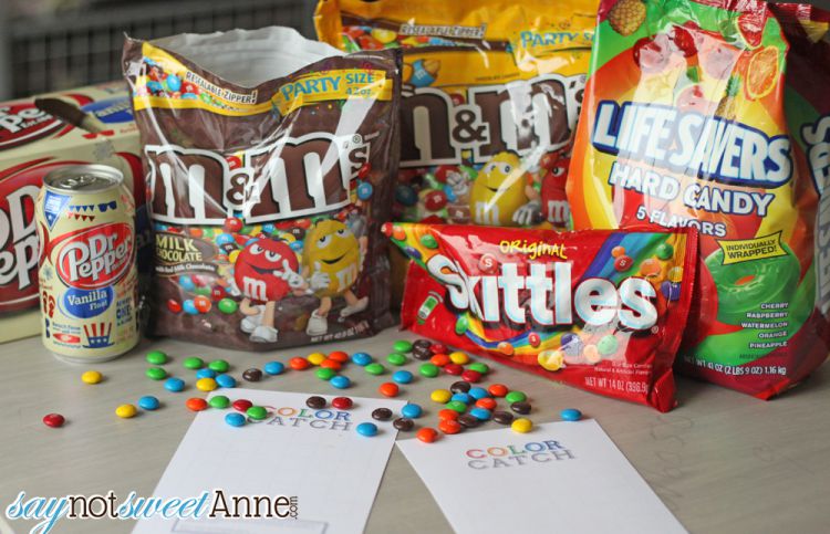 Printable Color Catch Game - Sweet Anne Designs