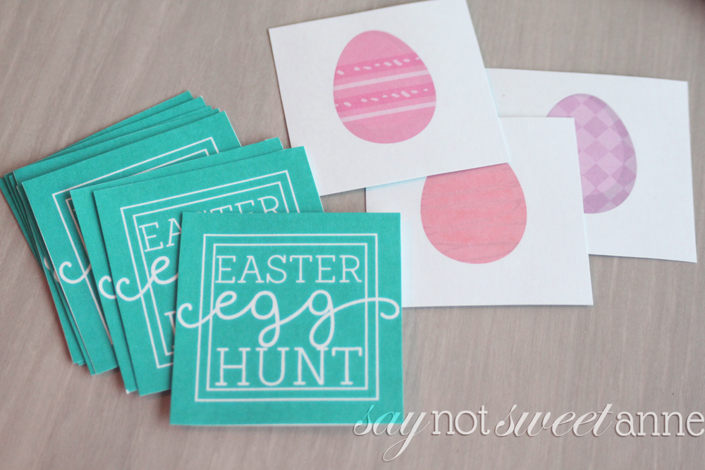 Easter Printable Memory Game - Sweet Anne Designs