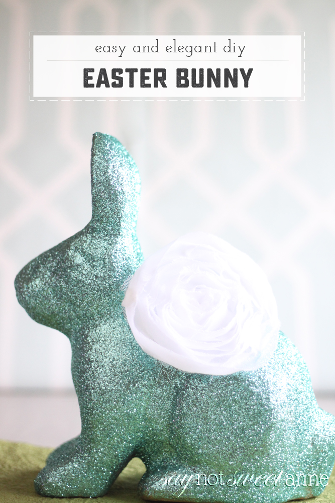 Easy Elegant Easter Bunny - Sweet Anne Designs