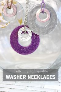 Refined DIY Washer Necklace - Sweet Anne Designs