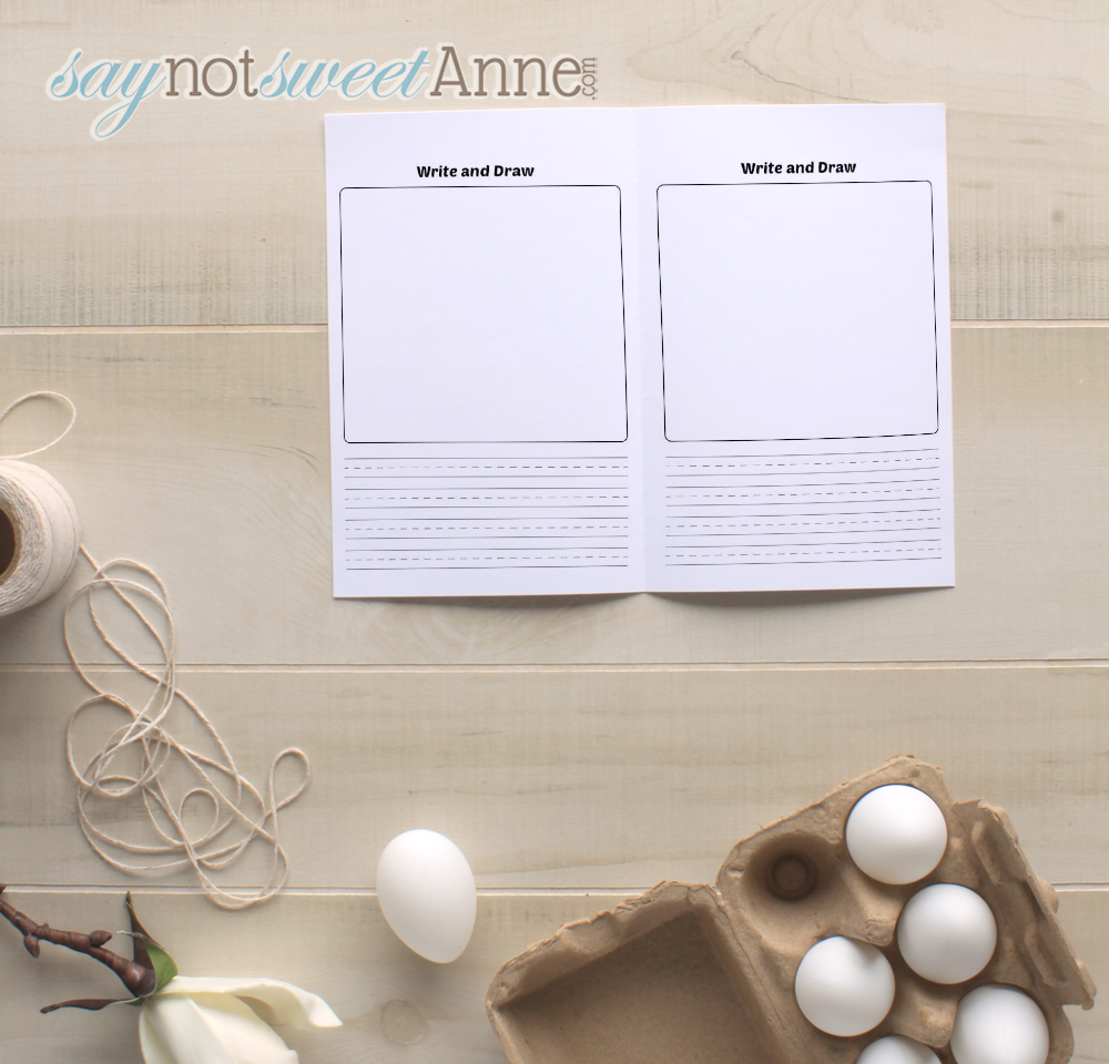 Printable Easter Activity Book - Sweet Anne Designs