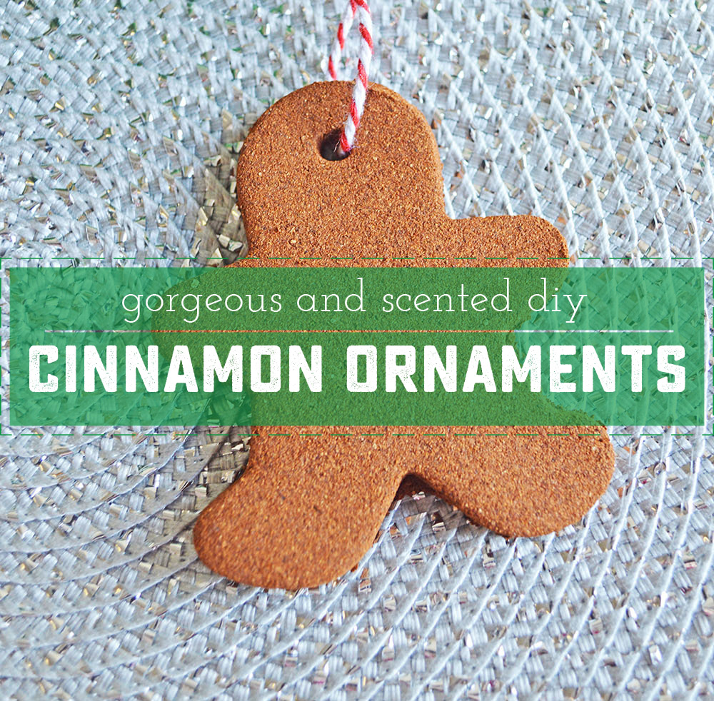 How To Make DIY Cinnamon Ornaments - Sweet Anne Designs