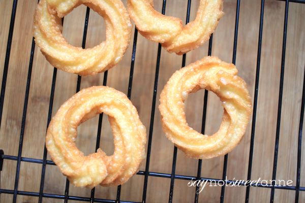 Simplified Easy French Cruller How to and Recipe - Sweet Anne Designs
