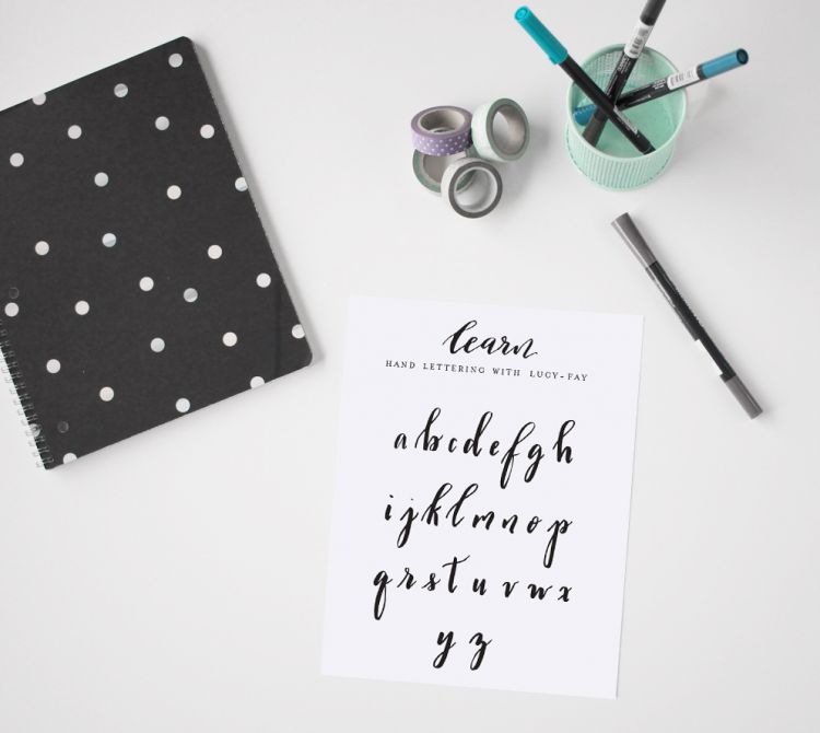 Learn How To Letter Free Printable - Sweet Anne Designs