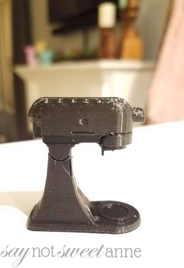 Gorgeous Hand Crafted Miniature Kitchenaid Mixer - Sweet Anne Designs